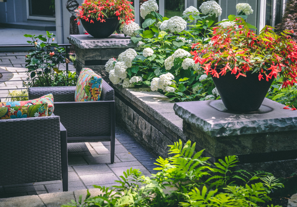 Secluded Patio Space and Landscape Design - New York - by JOSH ...