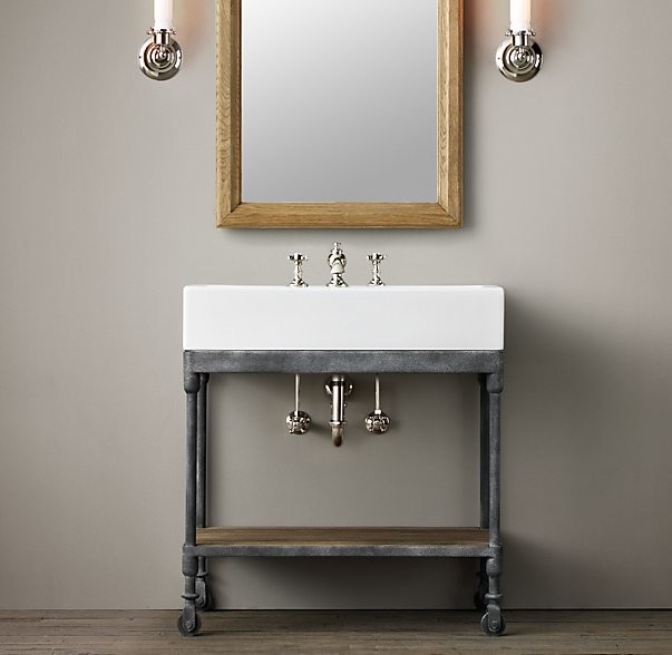 Faucet for this sink console (used in laundry room)?