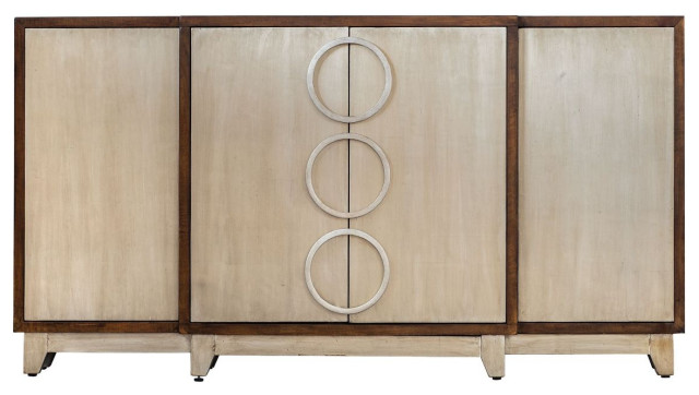 Uttermost Jacinta Modern Console Cabinet - Transitional - Console Tables - by HedgeApple | Houzz