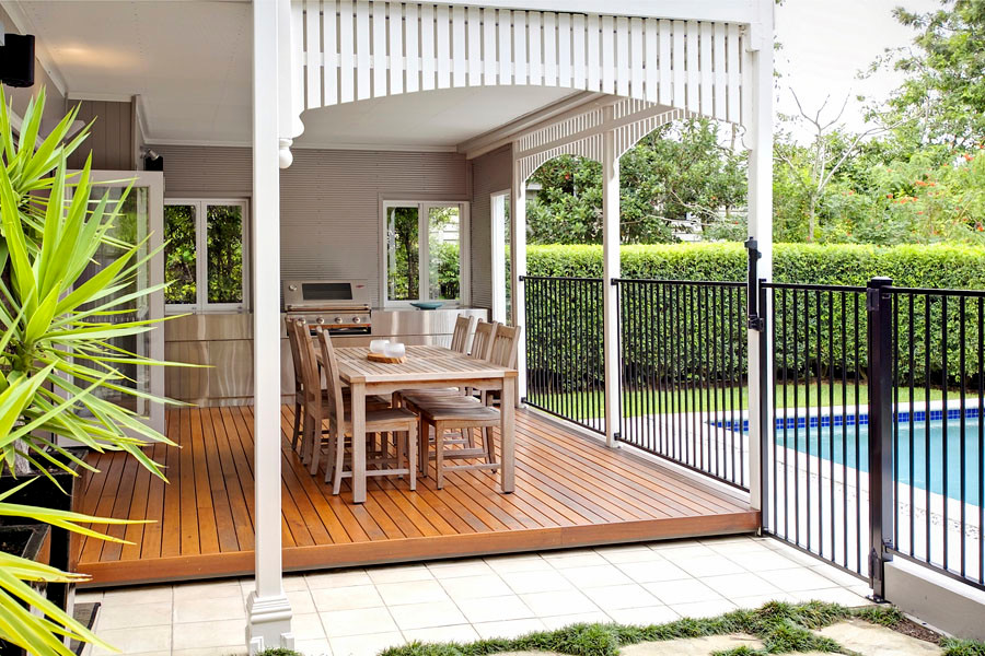 Hawthorne Queenslander Home Renovation - Contemporary - Patio ...