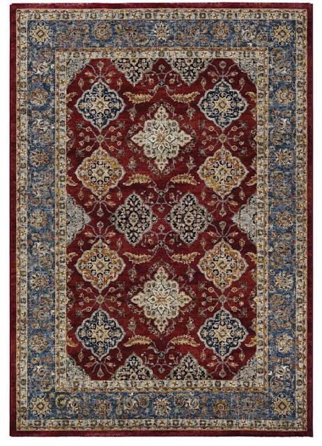 Couristan JE571454053076T 5'3"x7'6" Yamut Traditional Indoor Area Rug ...