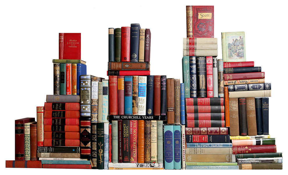 Vintage British Library, Set of 100 - Traditional - Books - by Booth ...
