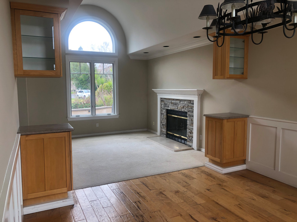 When painting interior SW Alabaster- ceiling, paneling, trim, wood