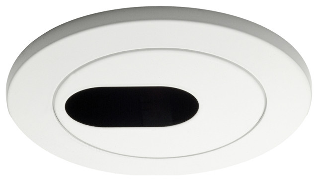 4in Round Slotted Trim, White - Recessed Trims - by Buildcom | Houzz