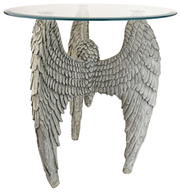Design Toscano Angel Wings At Our Feet Table - Contemporary - Side ...