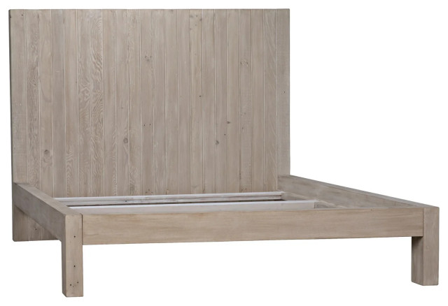 CFC Furniture Reclaimed Lumber Bed, Cal King - Transitional - Platform ...