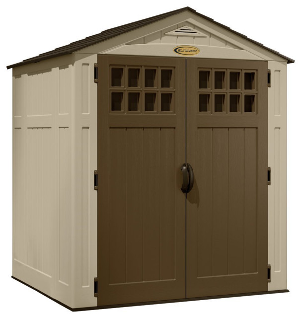 Suncast BMS6510 Blow Molded Storage Shed, 6' x 5' - Sheds - by Life and ...