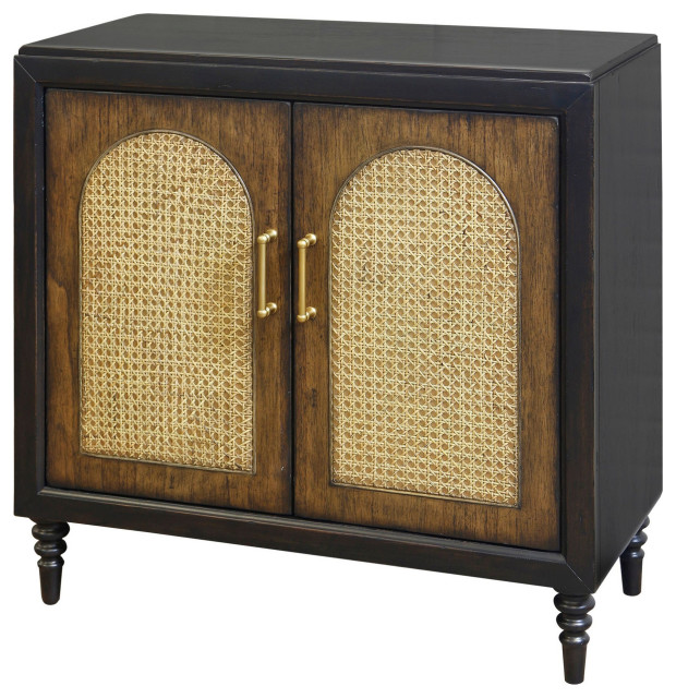 Cane Arch Two Door Chest - Tropical - Accent Chests And Cabinets - by ...