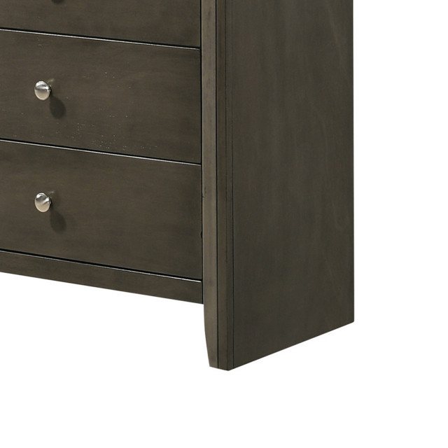 Benzara BM205450 Transitional Style 9 Drawer Dresser With Round Knobs ...