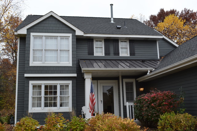 James Hardie Siding Iron Gray - Eagan, MN - Traditional - Exterior ...