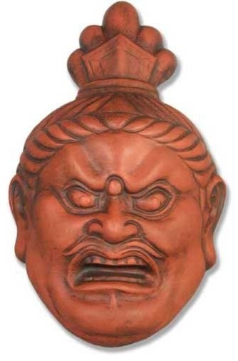 Shen Jing Mask, Asian/Eastern Display - Asian - Wall Accents - by ...