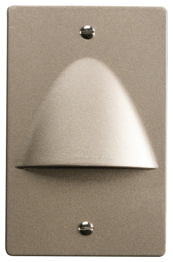 Kichler Step and Hall Light LED Non Dimmable Step Light, 2"x3.25"x5 ...