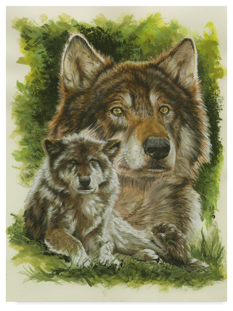 "Gallant" by Barbara Keith, Canvas Art, 19"x14" - Rustic - Prints And ...