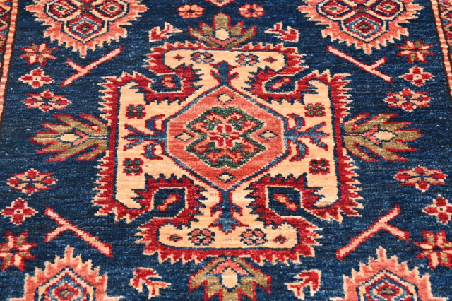 Kaoud Rugs navy ant. shirvan 3 x 4.10 area rug - Mediterranean - Area ...