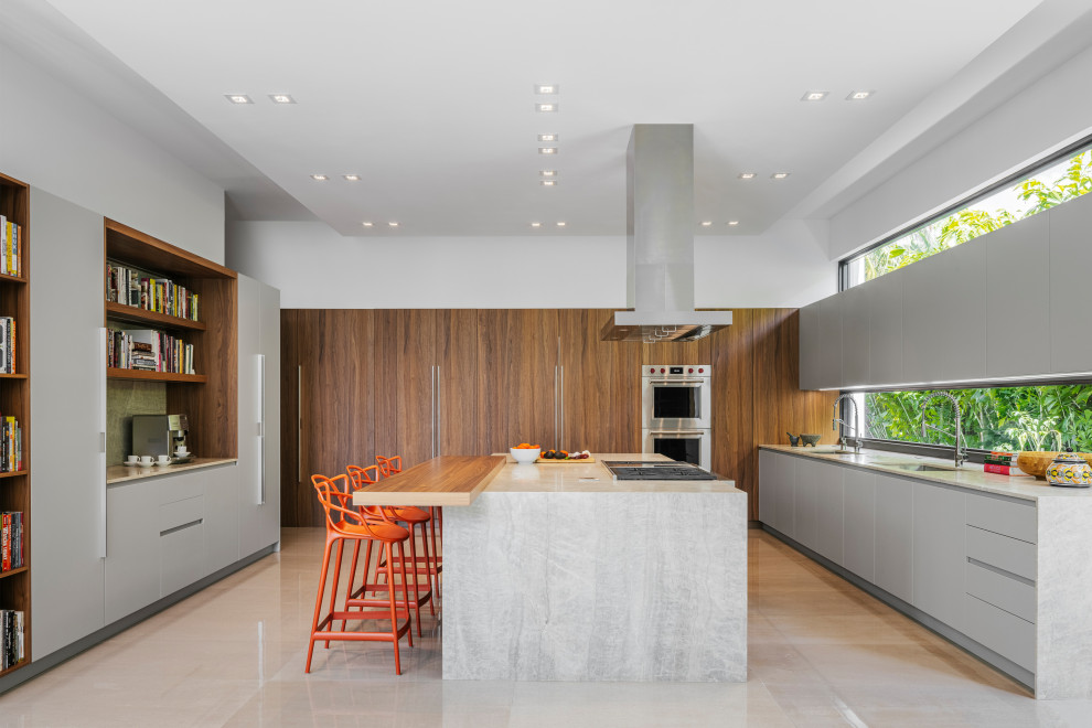 Wol Residence - Modern - Kitchen - Miami - by SDH Studio Architecture and Interior Design | Houzz