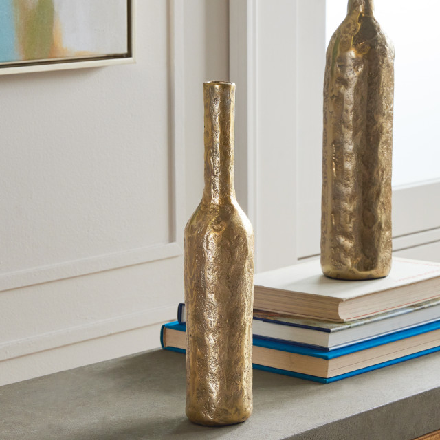 Josefina Small Gold Vase - Contemporary - Vases - by Napa Home & Garden ...