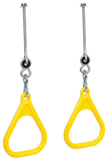 Trapeze Rings With Swing Hangers, Set of 2 - Contemporary - Kids ...