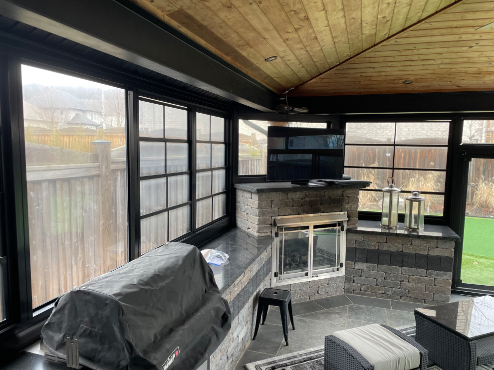 Beautiful Porch Enclosure - Sunroom - Other - by Craft-Bilt Materials ...