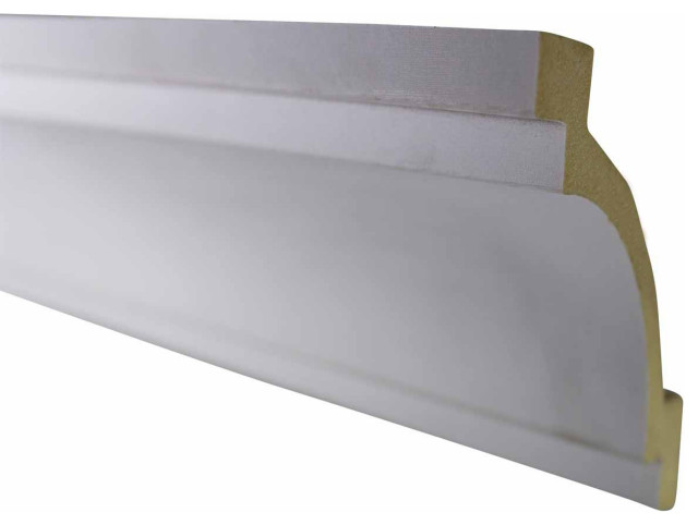 White Cornice Urethane Finish 94" L Jackson Simple Design Renovators ...