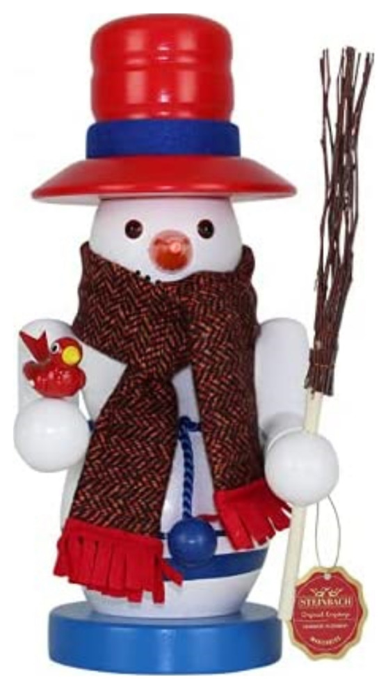Steinbach Nutcracker Collection, Snowman, 11" - Traditional - Holiday Accents And Figurines - by ...