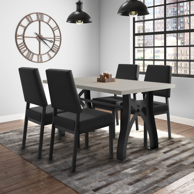 Amisco Cheston 60" Dining Table - Industrial - Dining Tables - by ...