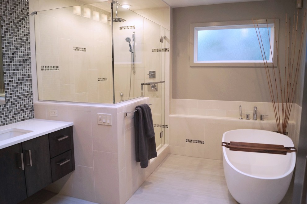 Lower Gwynedd, PA- Master Bathroom Design - Modern - Bathroom - Philadelphia - by BF Interior ...