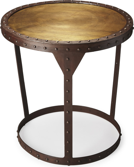Butler Side Table, Metalworks - Industrial - Side Tables And End Tables ...