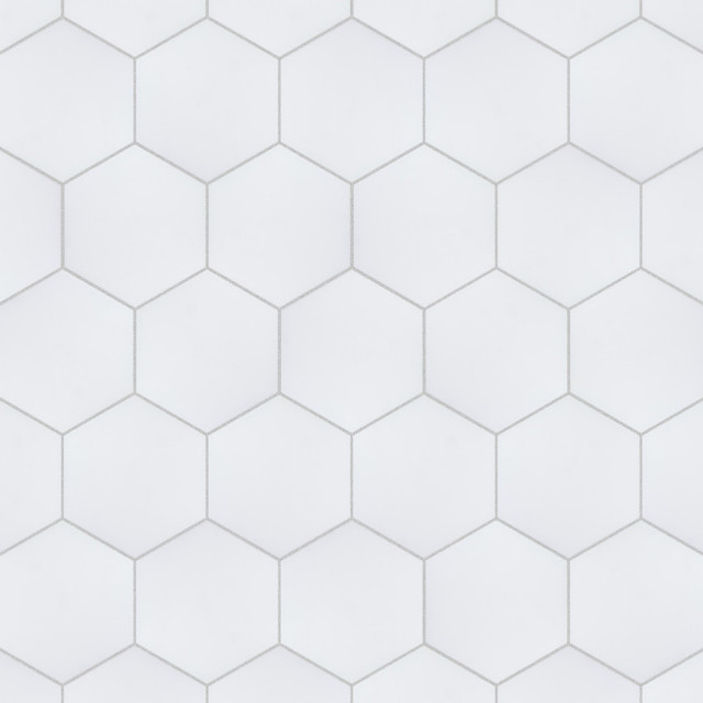 Horizon Hex Ceramic Floor and Wall Tile - Contemporary - Wall And Floor ...