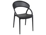 Compamia Sunset Dining Chair Black, Set of 2 - Transitional - Outdoor ...