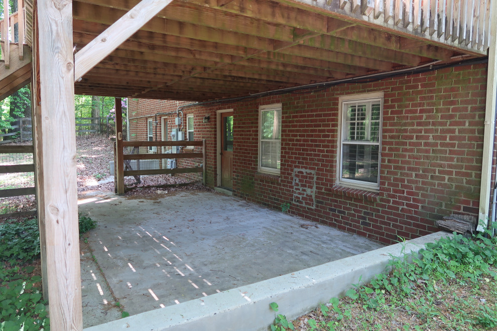Converting Under-Deck Space into Garage / Covered Parking | Houzz Forum