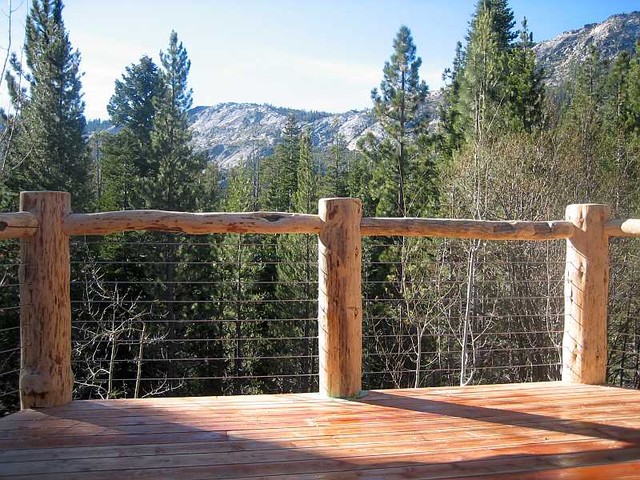 Ultra-tec® stainless steel cable railing system - Modern - Deck - by ...