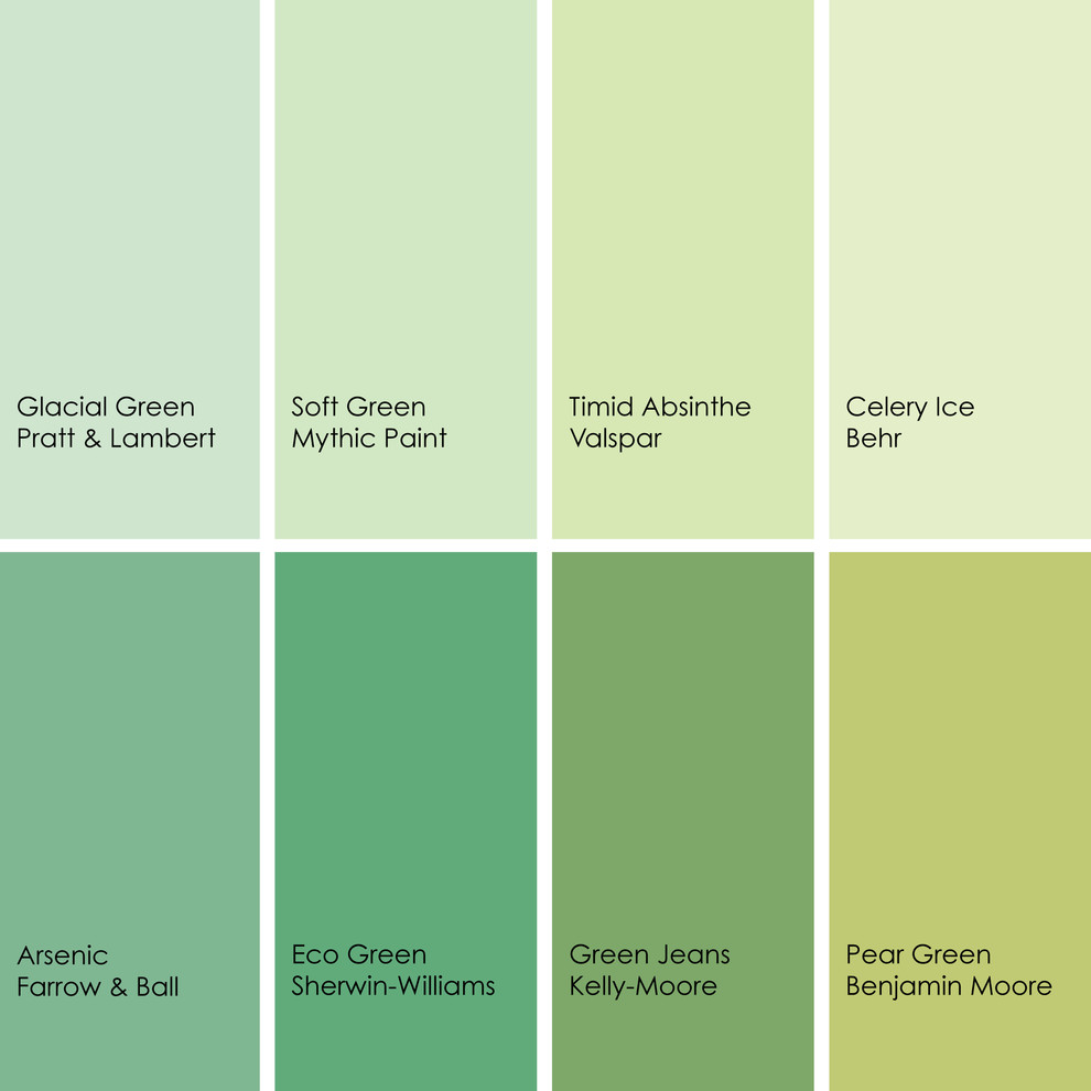 Celery Green Color Palette