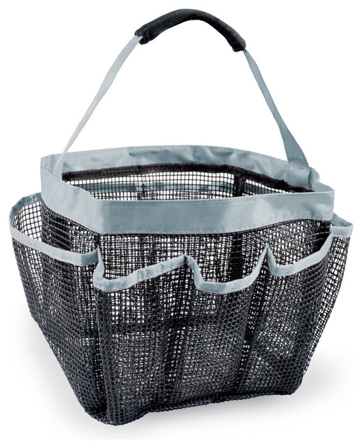 Shower Caddy, Gray - Contemporary - Shower Caddies - by Design Imports ...