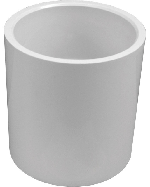 Lasco 429030BC PVC Slip Coupling, 3 in, White - Traditional - Hardware ...