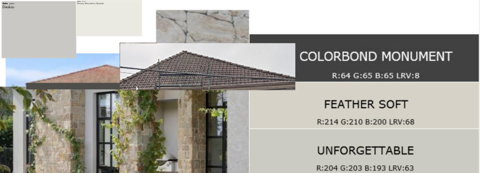 Will a cool render flow with warm or neutral interior paint? | Houzz AU