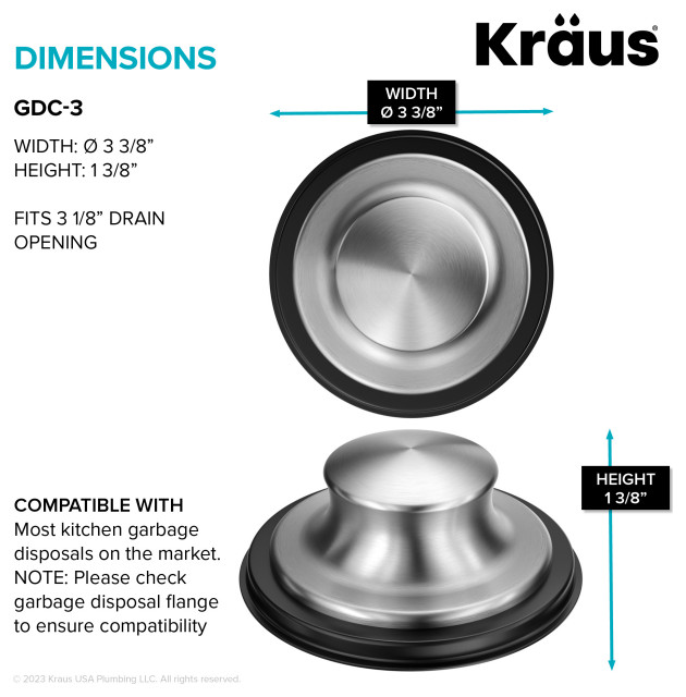 Universal Kitchen Sink Stopper for Garbage Disposals - Modern - Kitchen ...