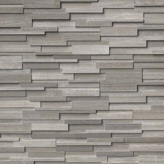 Gray Oak Splitface L Panel 6X18, Marble, Ledgers, 10 pieces ...