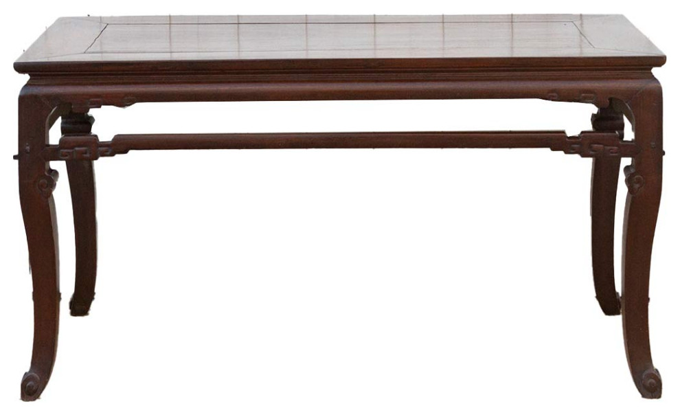 Mid-Century Vietnamese Carved Center Table - Asian - Console Tables ...