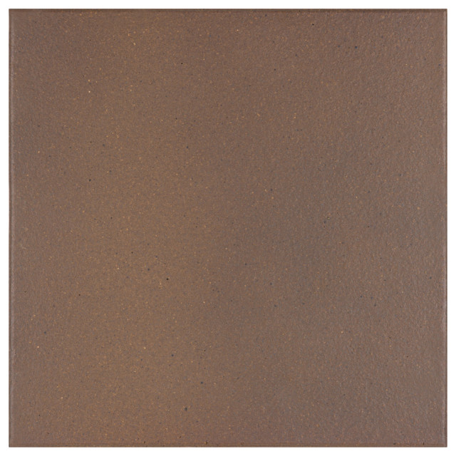 Quarry Flame Brown Ceramic Floor and Wall Tile - Contemporary - Wall ...