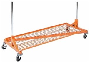 Orange Base Shelf for "Z" Racks - Traditional - Clothes Racks - by Only ...