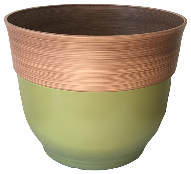 Resin Planter - Contemporary - Outdoor Pots And Planters - by Concept ...