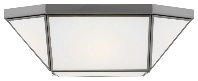 Visual Comfort Studio-7579452EN3-965-Two Light Flush Mount, Morrison ...