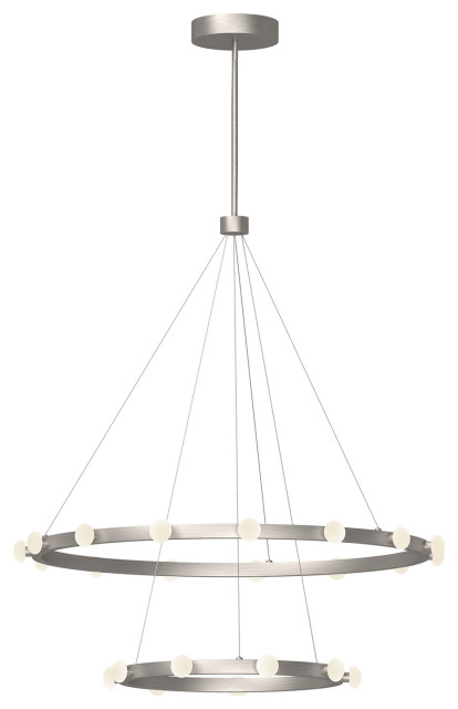 Kuzco Lighting Rezz LED Chandelier - Contemporary - Chandeliers - by Beautiful Things Lighting ...
