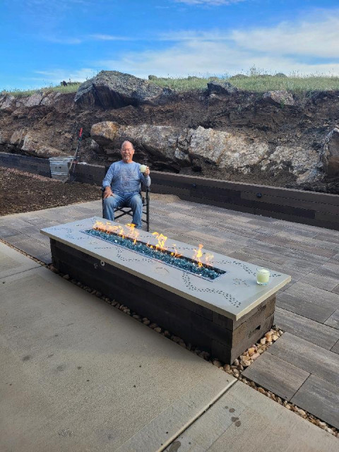 122" 3-Piece Trough Burner and Complete Basic Propane Fire Kit ...