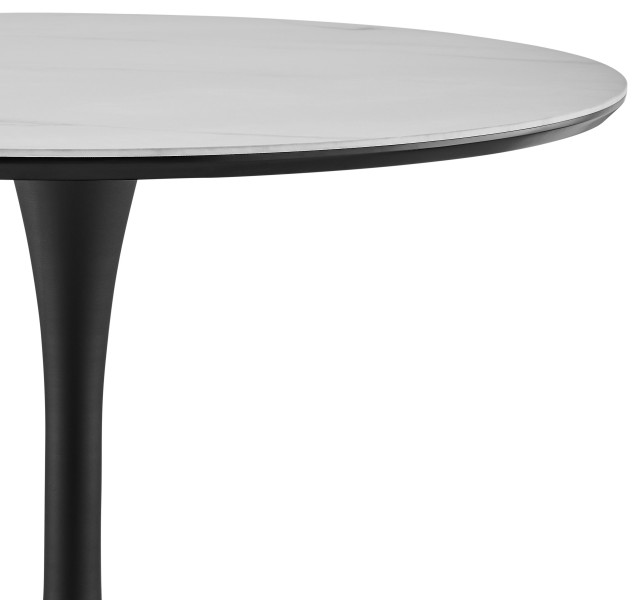 Anson Round Dining Table, 35.5" - Midcentury - Dining Tables - by New ...