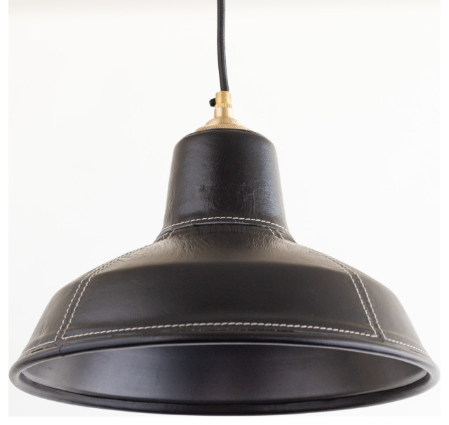 Leather Shades - Midcentury - Lamp Shades - by C.G. Sparks | Houzz