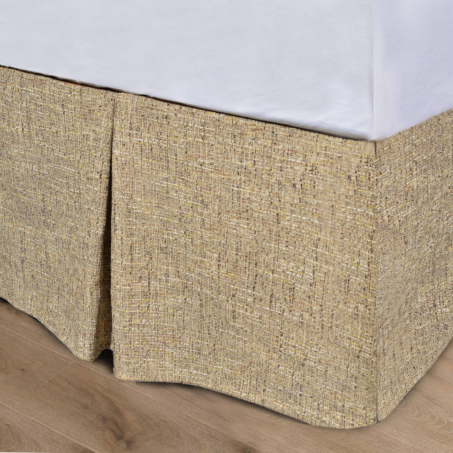 Carter Tweed Bed Skirt - Transitional - Bedskirts - by HiEnd Accents ...