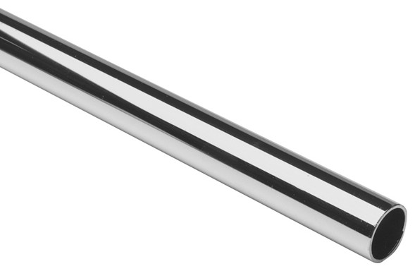 Polished Chrome 6' Closet Rod 1-5/16" OD - Closet Organizers - by ...