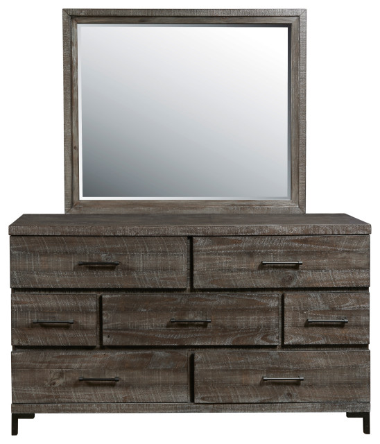 Austin 7 Drawer Dresser - Rustic - Dressers - by Pulaski Furniture | Houzz