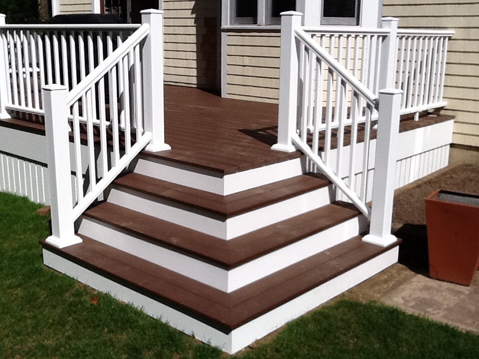 Pyramid staircase - Modern - Deck - Boston - by Foss Construction